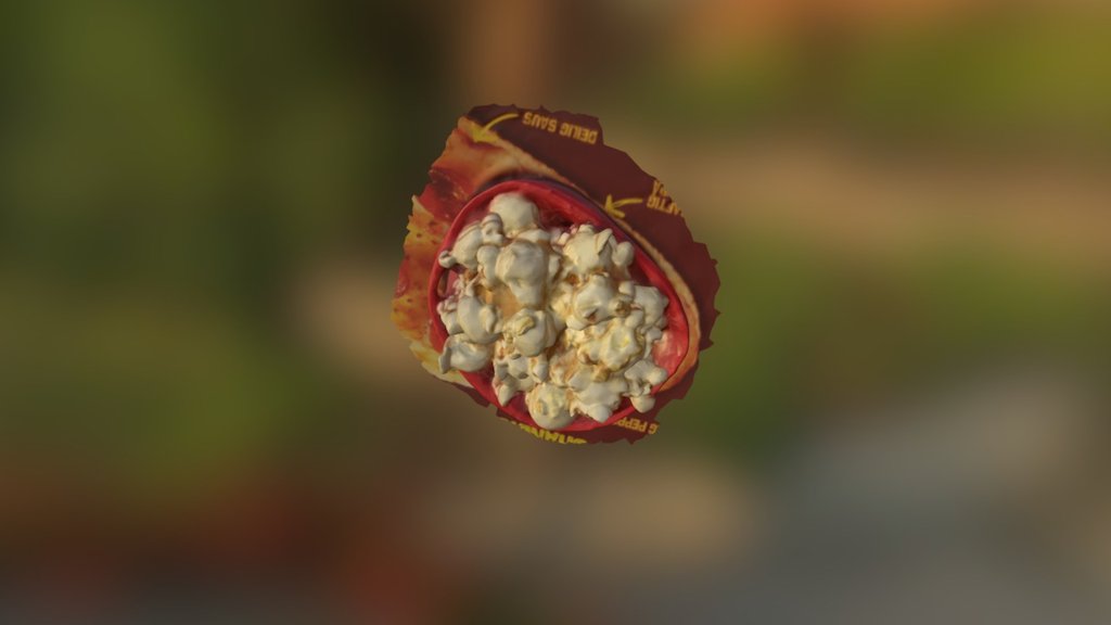 Popcorn - Download Free 3D model by deepaknigwal [3be0d51] - Sketchfab