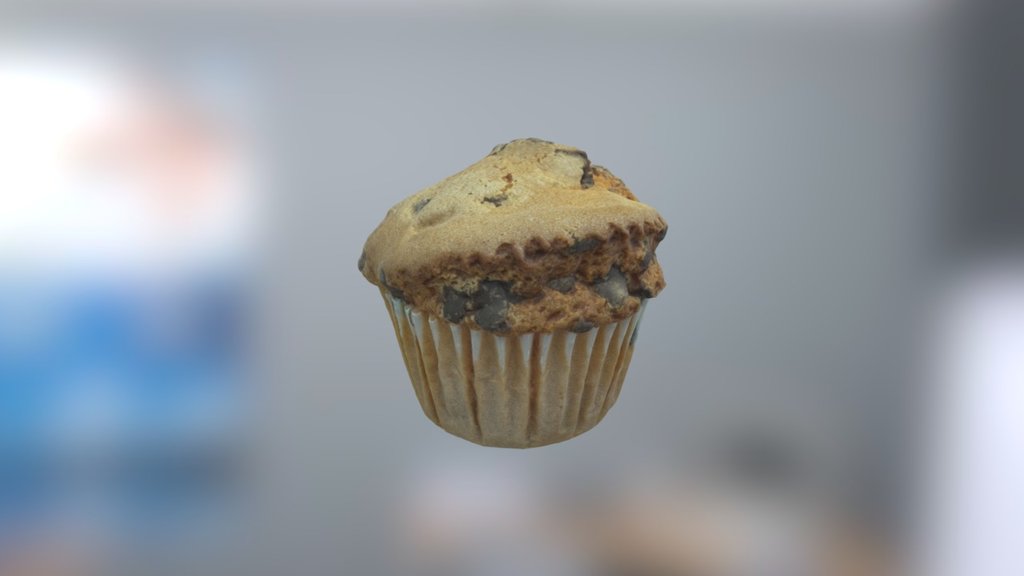 Photoscanned Muffin - 3D model by Zachary Bracker (@Pandagon) [3be1e7b ...