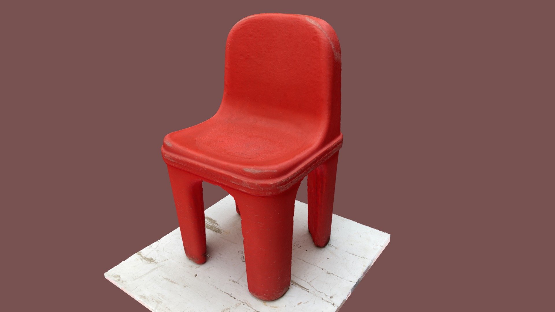 red toy bench - Buy Royalty Free 3D model by Gustavo Bigelli ...