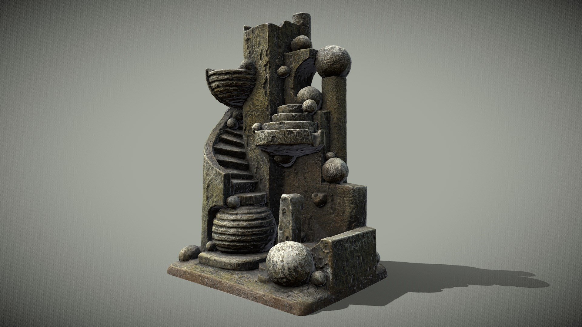 Fountain - Download Free 3D model by bvchepovyi [3be2d9a] - Sketchfab
