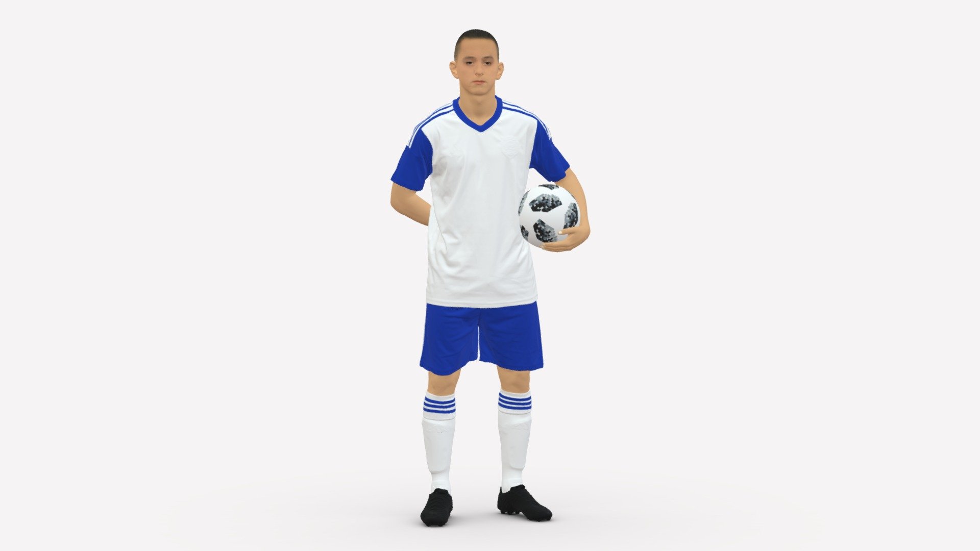 Soccer Player 1114-7 - Buy Royalty Free 3D model by 3DFarm [3be2eca ...