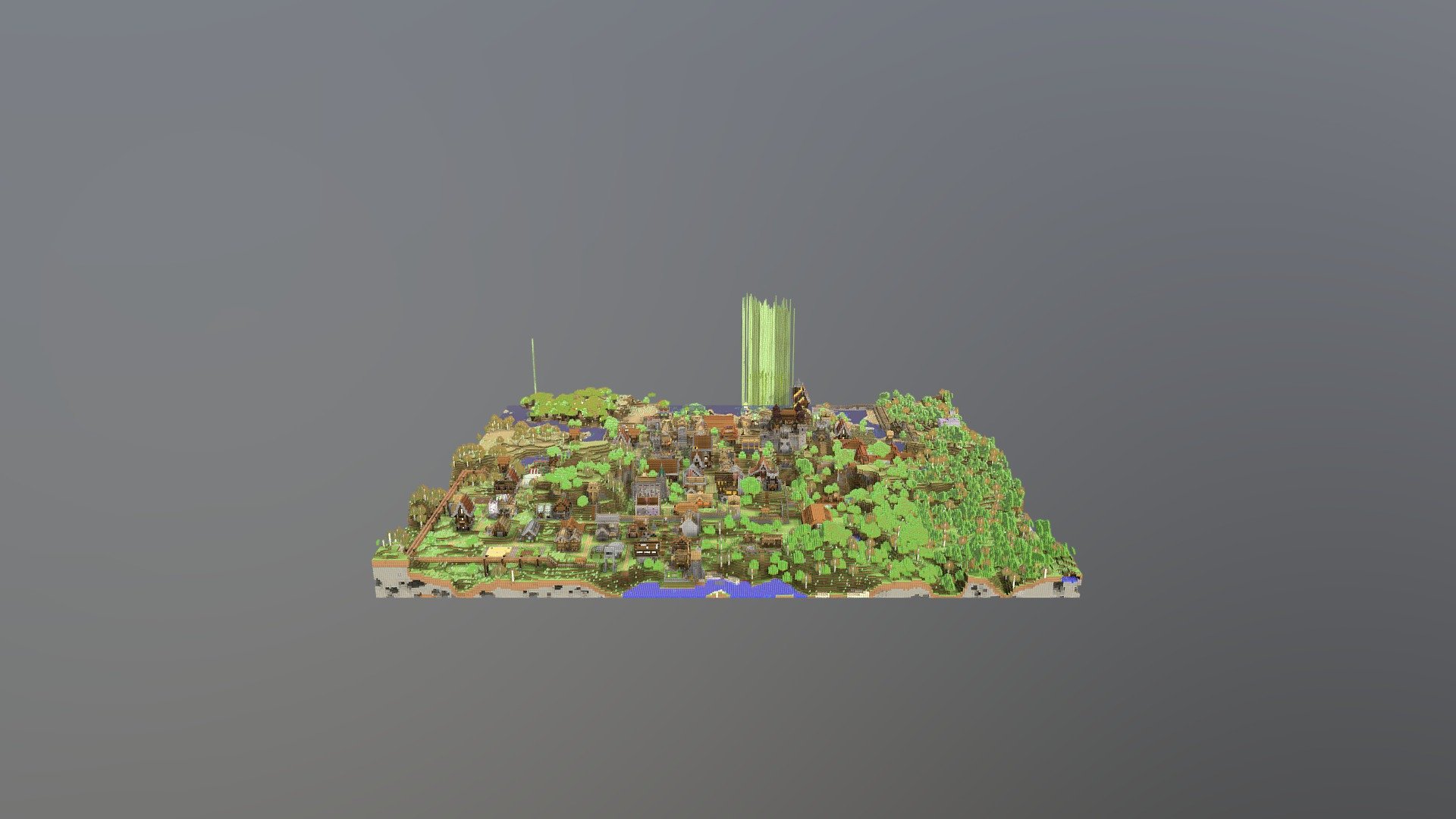 ToonTown Village - 3D model by toon324 [3be34d8] - Sketchfab