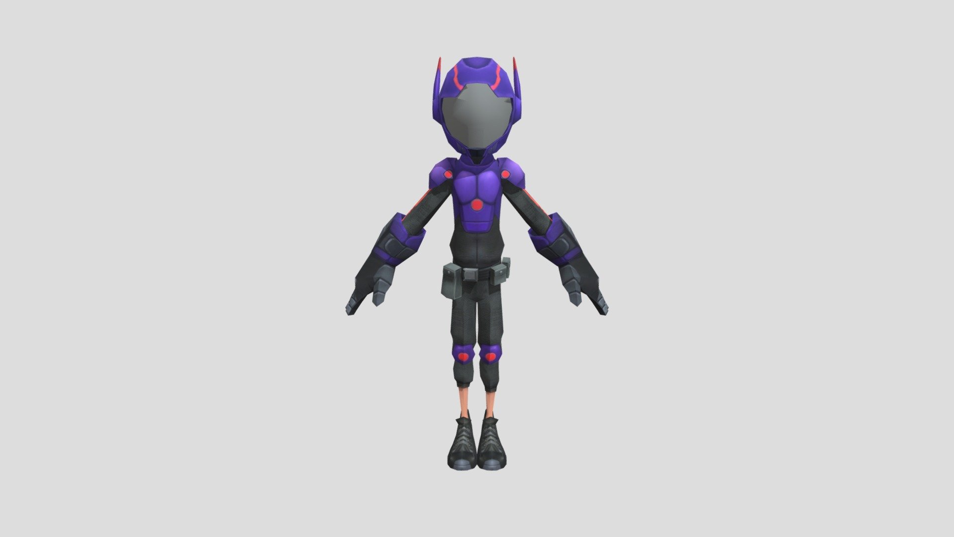 Hiro Hamada (Big Hero 6 Bot Fight) - Download Free 3D model by ...