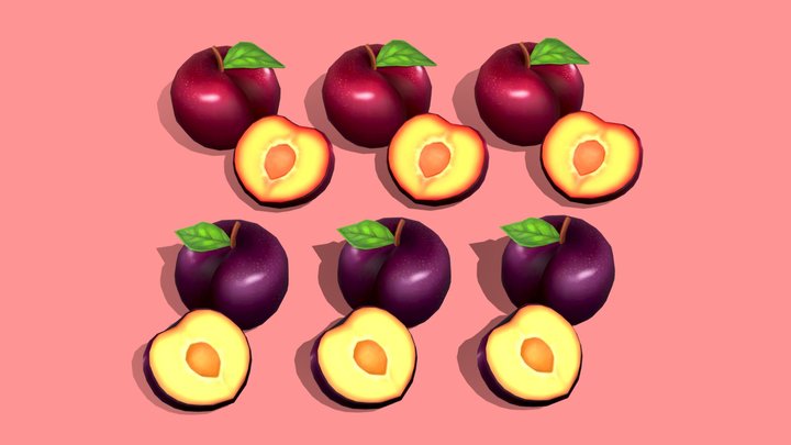Plum 3D models - Sketchfab