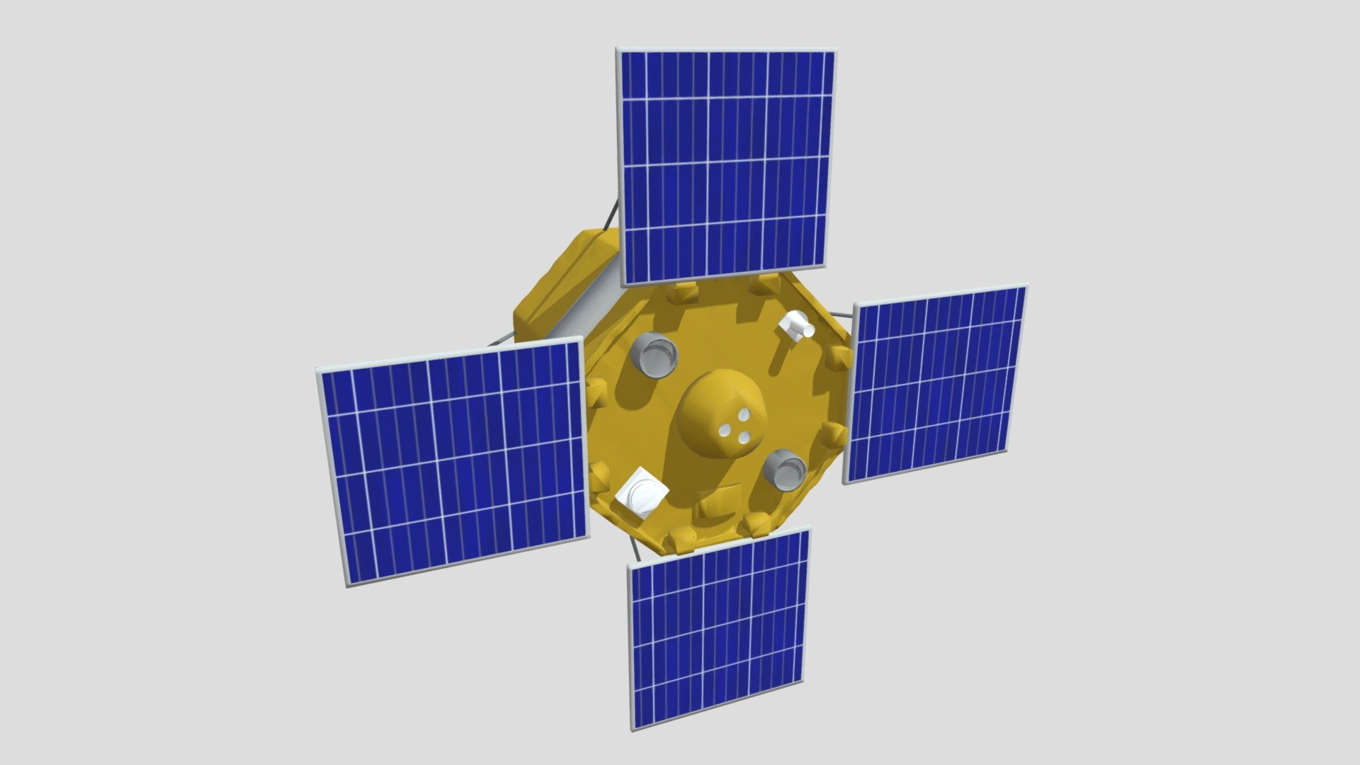 Satellite - Download Free 3D model by Cybertron B-127 (@robo-reboot ...