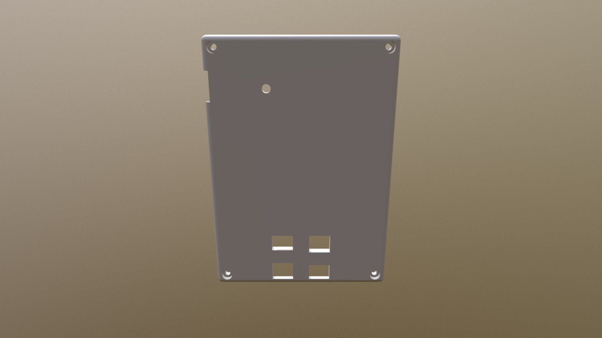 Transmitter Bottom V3 - 3D model by assembyl [3be6df9] - Sketchfab