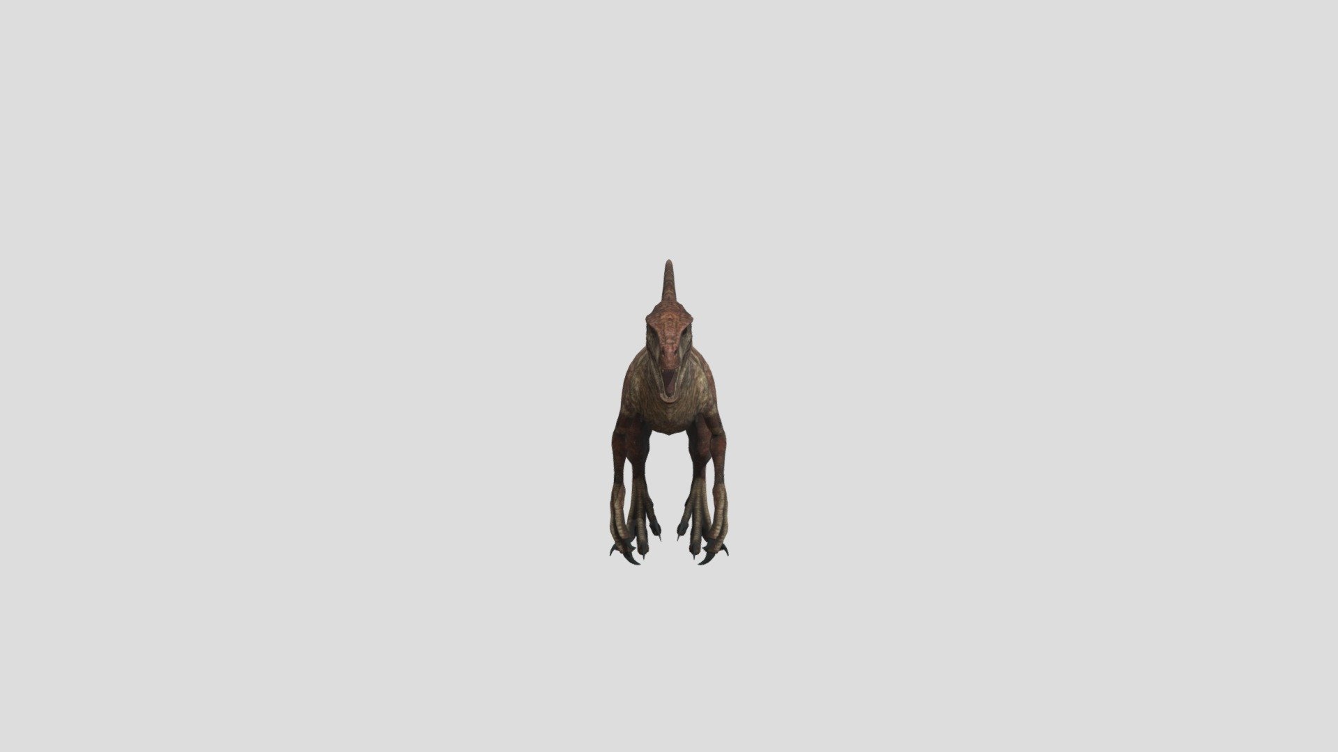 Red atrociraptor - Download Free 3D model by Dodogamer ...
