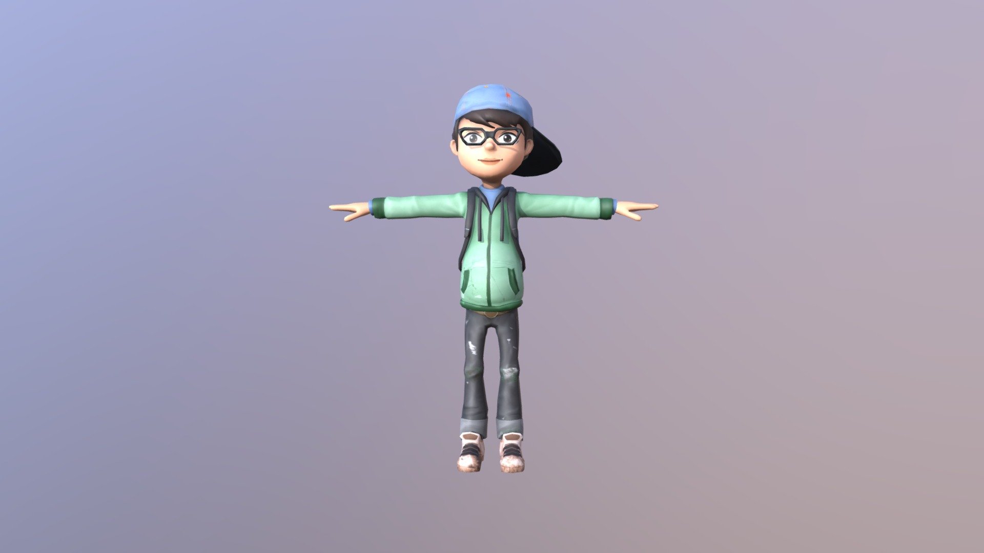 Boy Character ( Riging ) - 3D model by ozyunus [3be8958] - Sketchfab