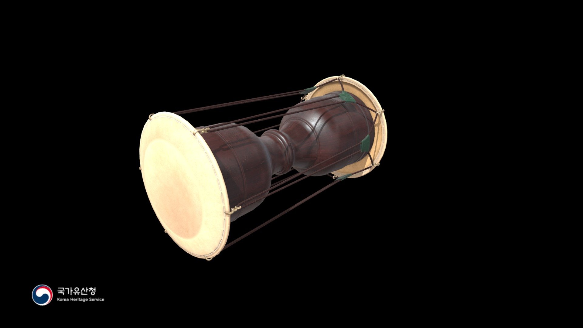 Janggo - Download Free 3D model by KOREA HERITAGE SERVICE [KHS] (@KHS ...