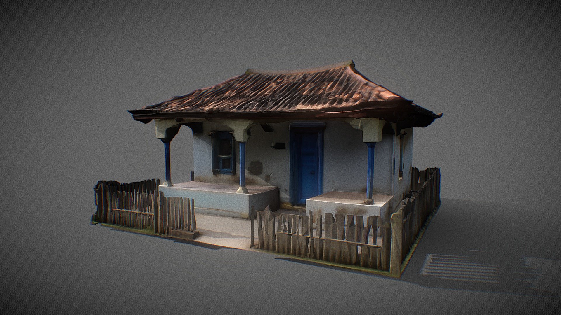 Indian House Old - Download Free 3D model by bhagathartworks [3beb064 ...