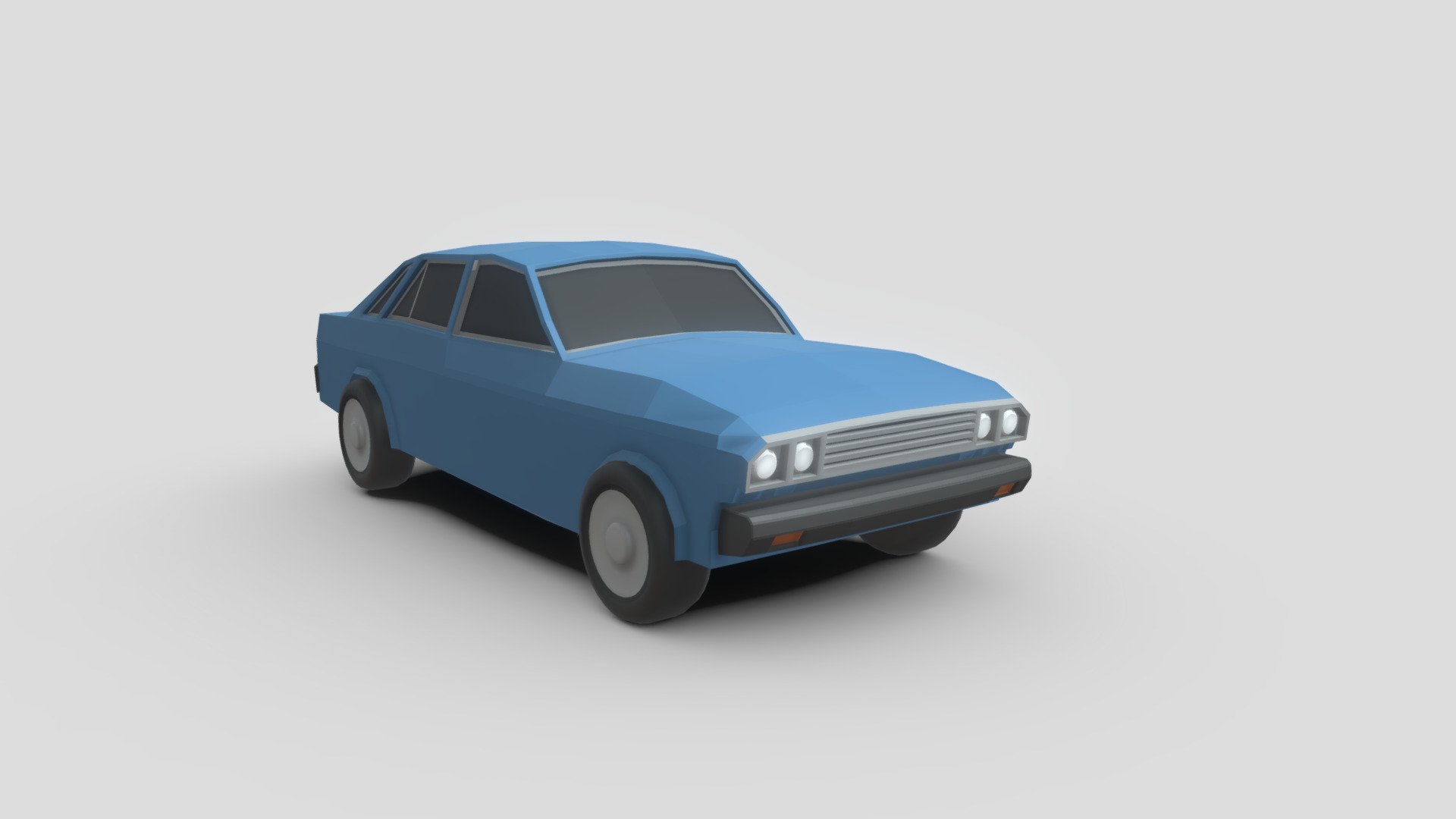 Low-poly Toyota Corona Car - 3D model by xavierwellpierce [3bebf22 ...