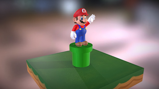 Super Mario Bros 3D Harold Mora -CGWorks- - 3D model by harold.cgworks ...