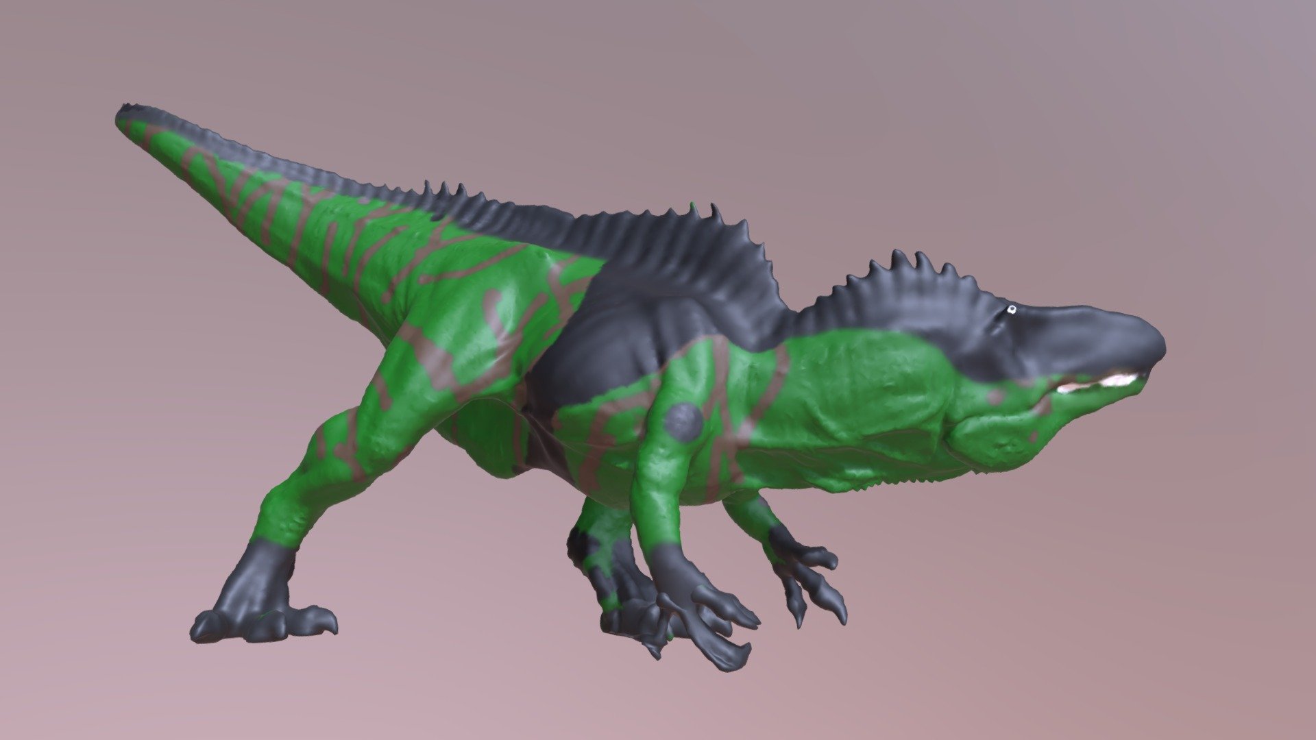 Acrocanthosaurus, by Alyssa Camhi - 3D model by Digital Dinosaurs ...