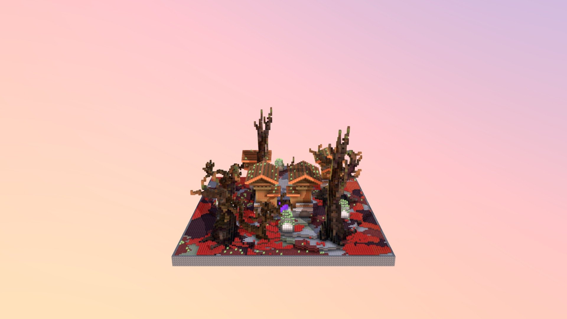 Spawn Nether + Road HCF - 3D model by Bazhy (@Bazhy_) [3bed8c0] - Sketchfab