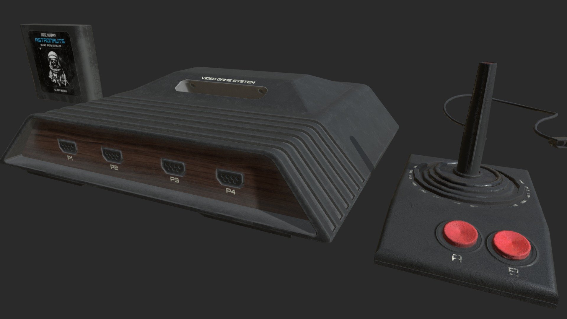 Retro Game console - Buy Royalty Free 3D model by ronindelmoral ...