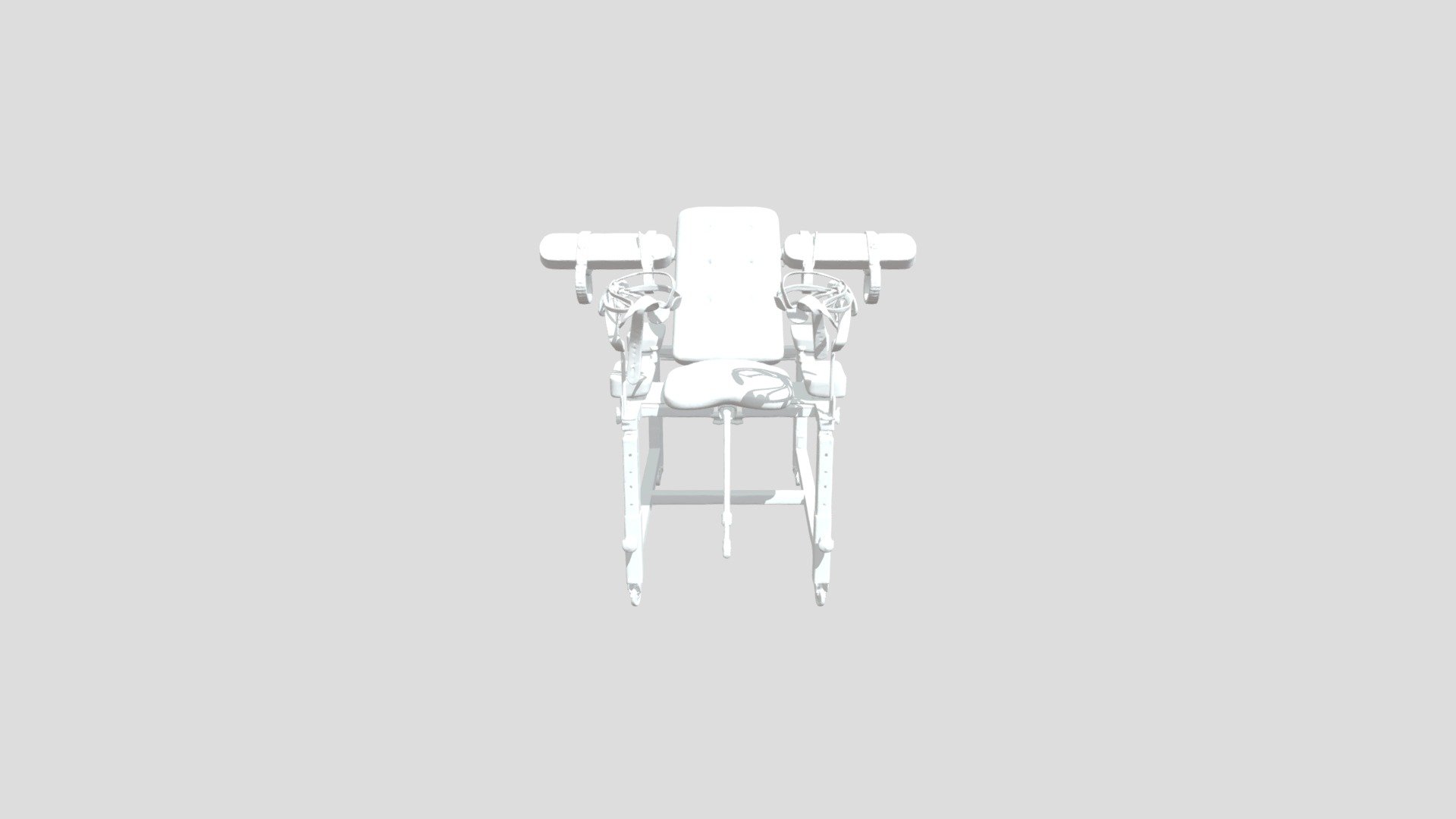 Adjustable Restraint Chair - Download Free 3D model by ricabzzz ...