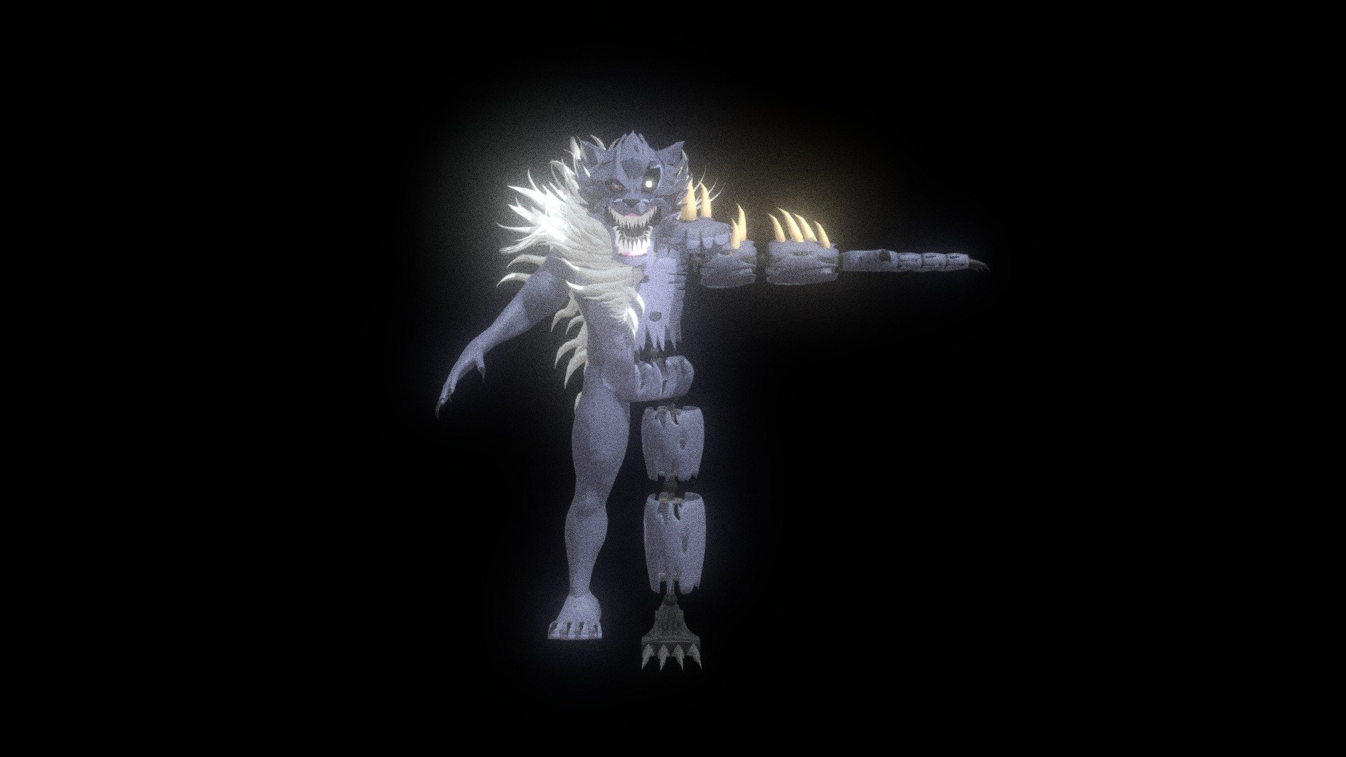 Twisted Wolf - Download Free 3D model by RoxanneTheArtist945 ...
