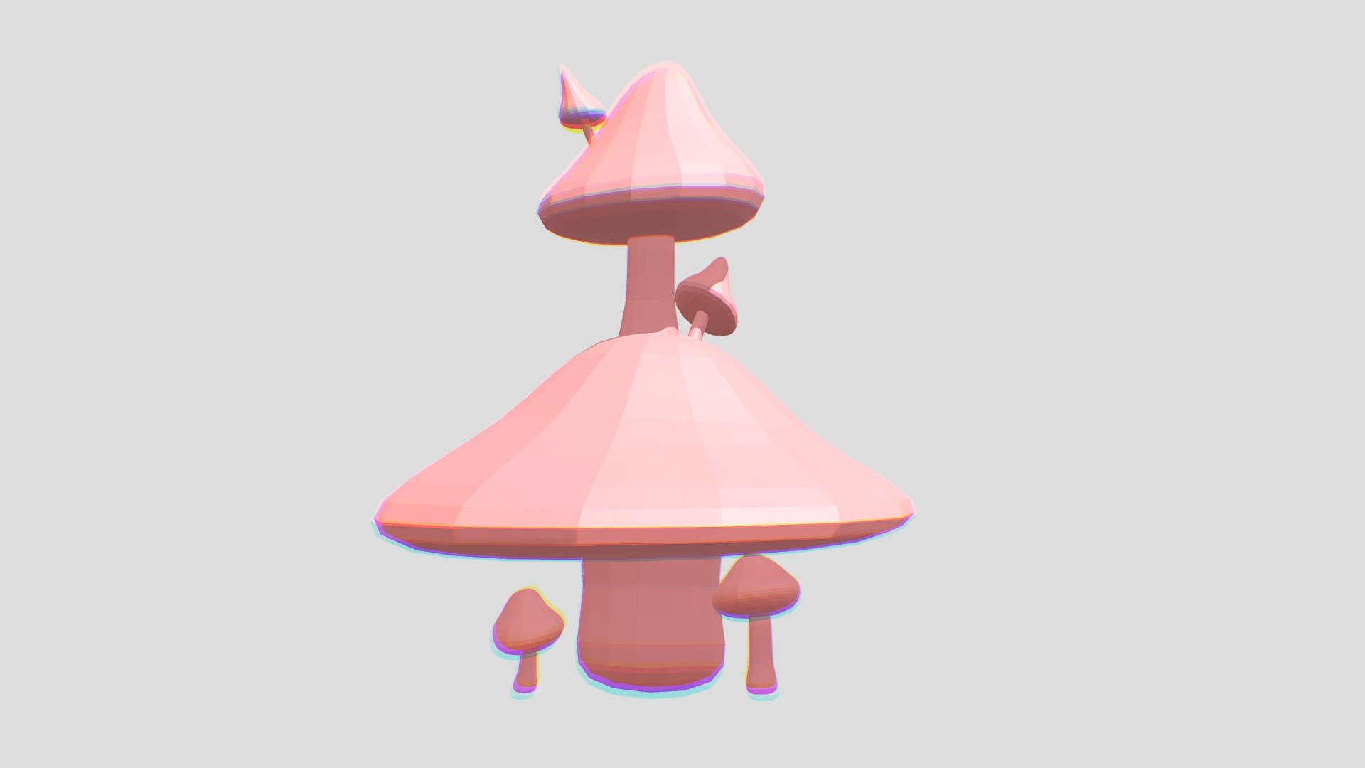 Mushroom - 3D model by ViViVismut [3bf48b4] - Sketchfab