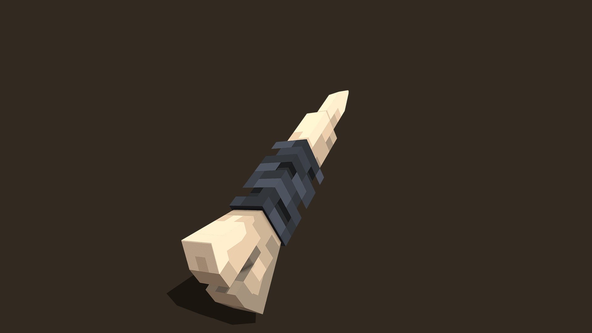Bone knife - 3D model by sergonsergo [3bf4ee3] - Sketchfab