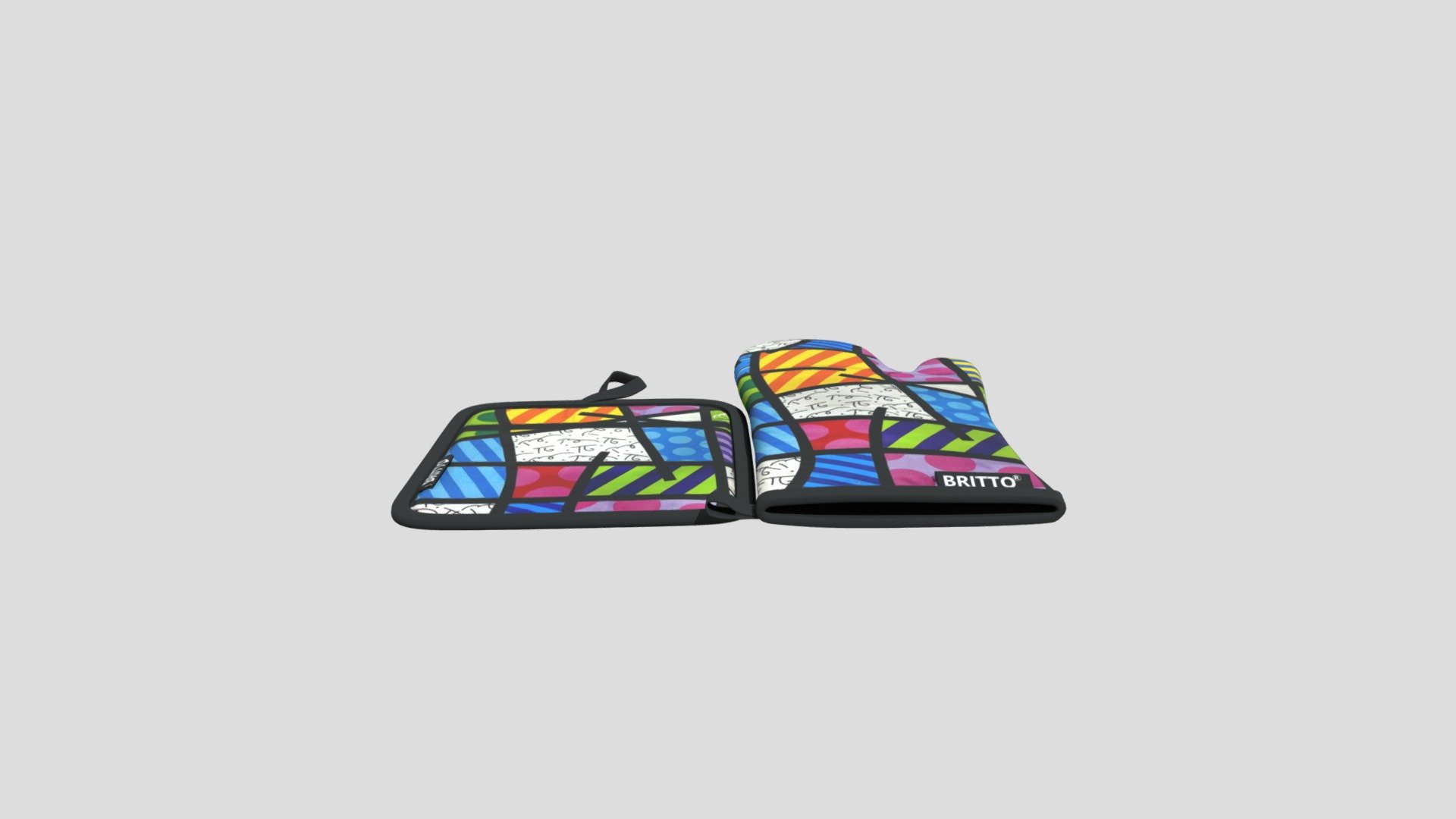 Oven Mits Landscape 3D model - 3D model by BRITTO - MAX (@BRITTO-MAX ...