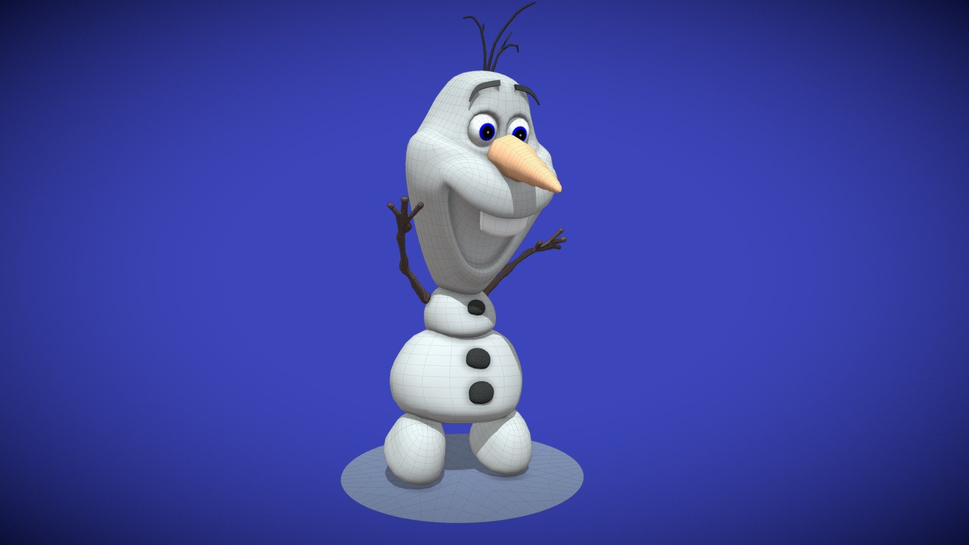 olaf - 3D model by YoungL [3bf733e] - Sketchfab