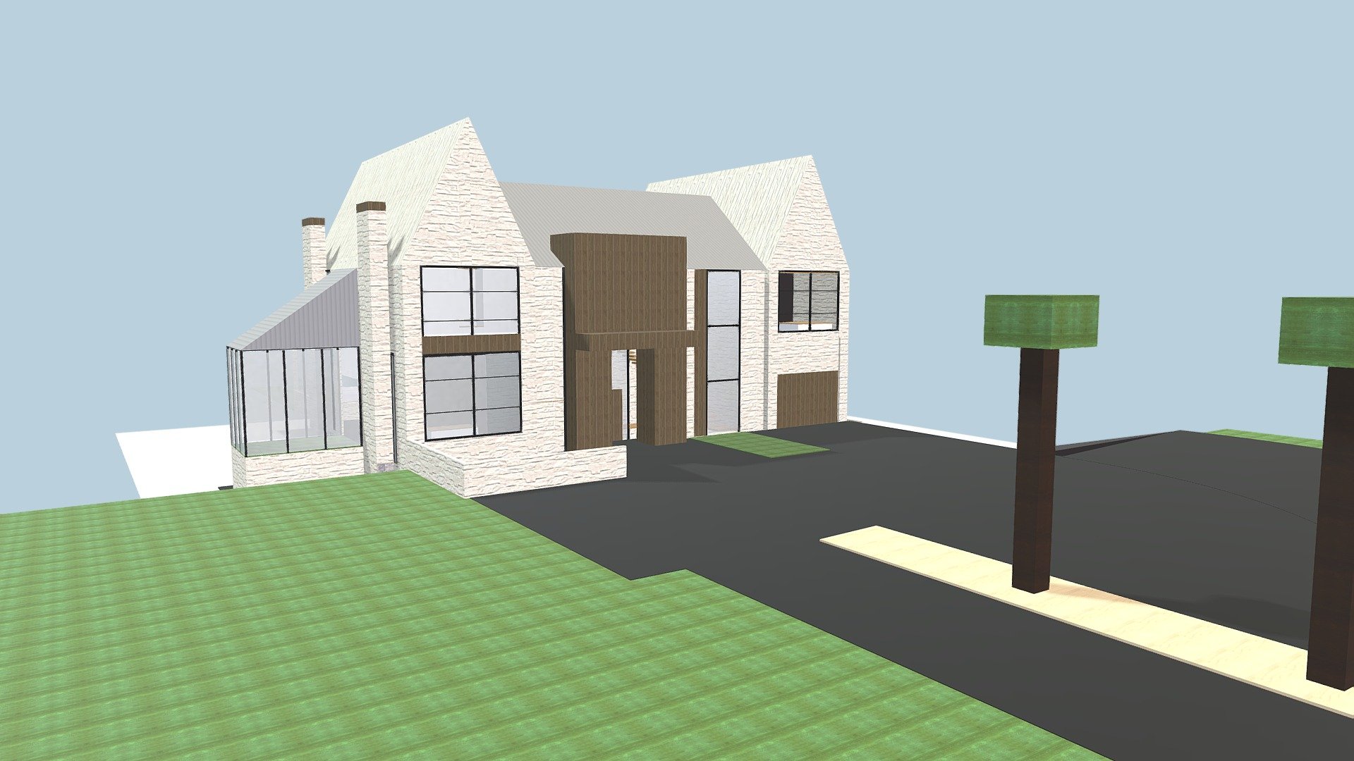 NEW HOUSE DESIGN_con17 - 3D model by STW (@scottu) [3bf7900] - Sketchfab