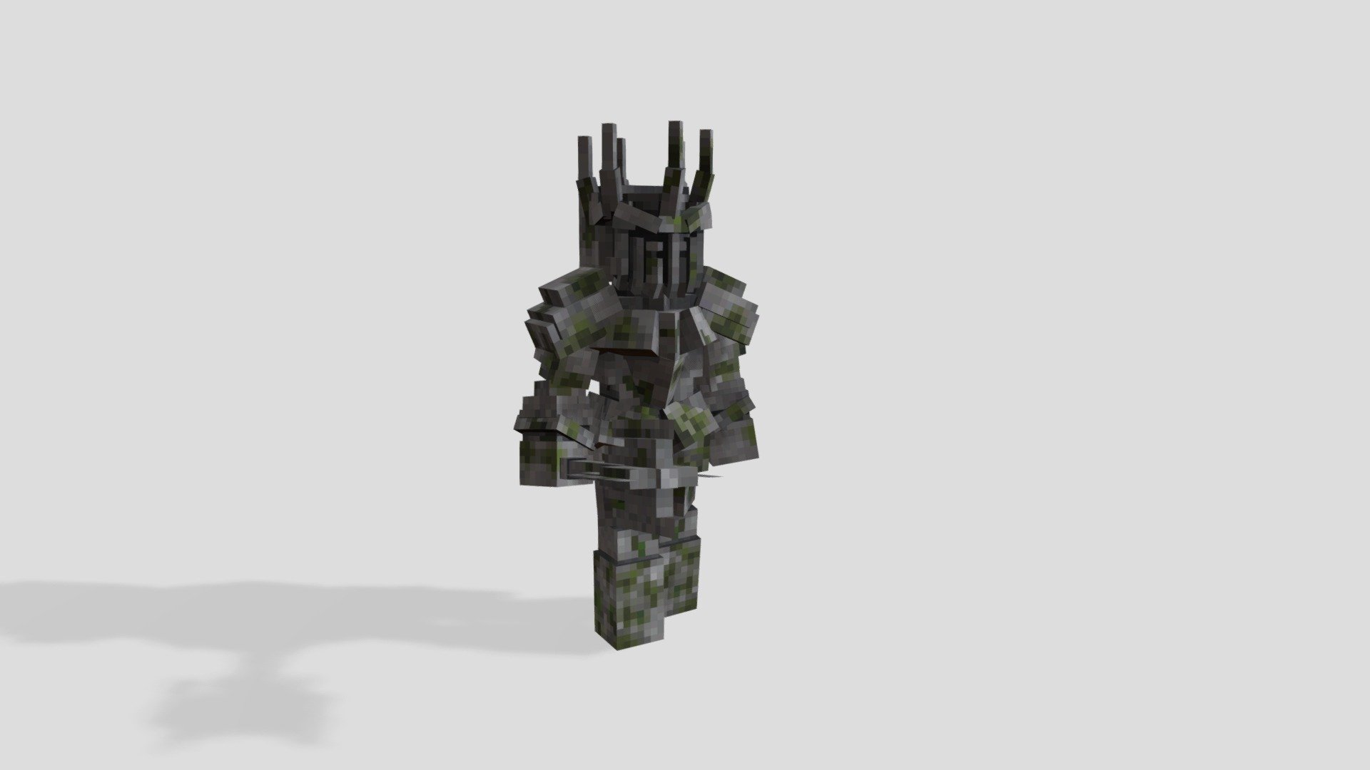 Stone knight Minecraft rpg mob #BlockBench - 3D model by W'Projects ...