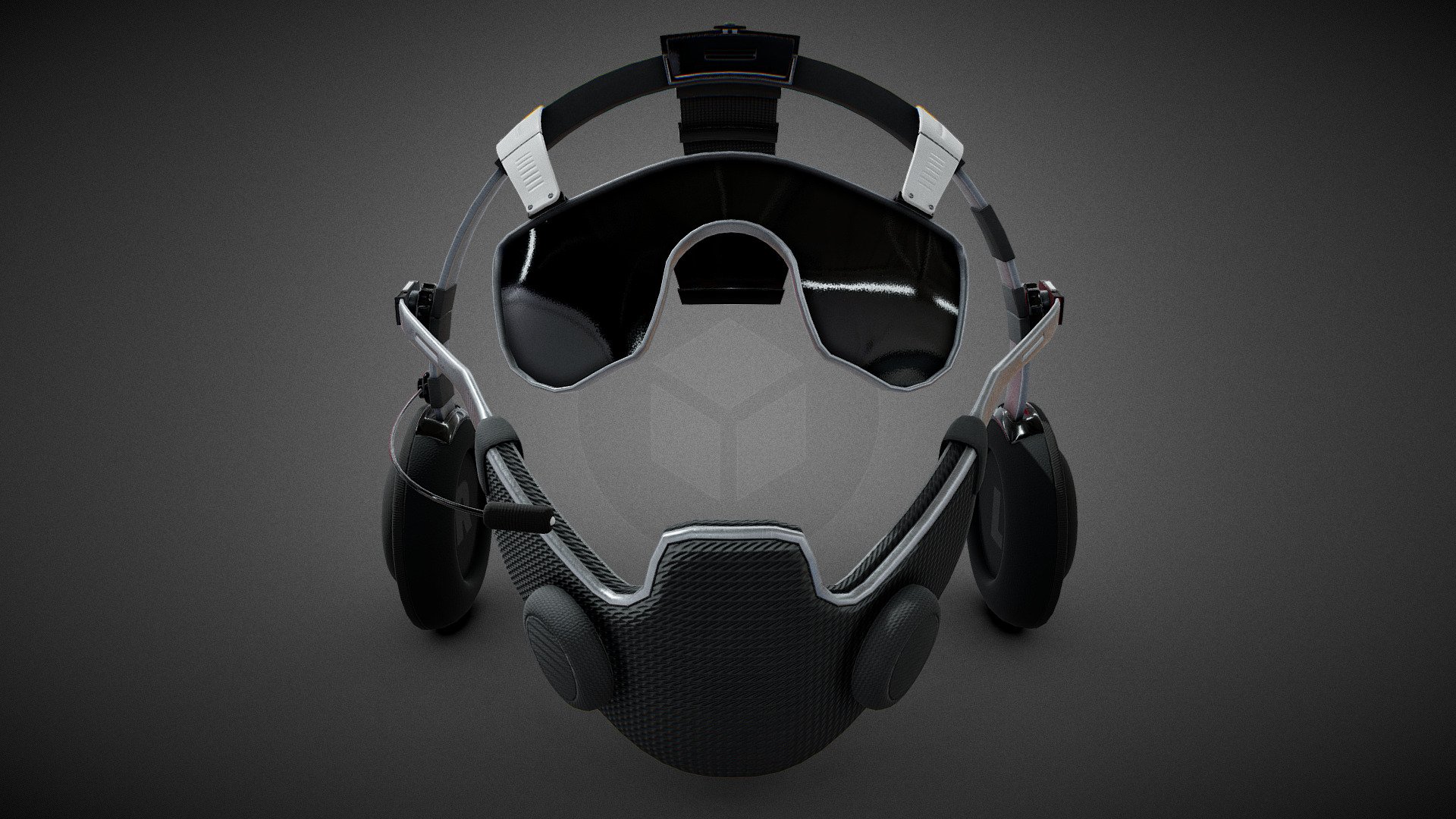 Hybrid - Mask - Headphones 3 in 1 - Download Free 3D model by ...