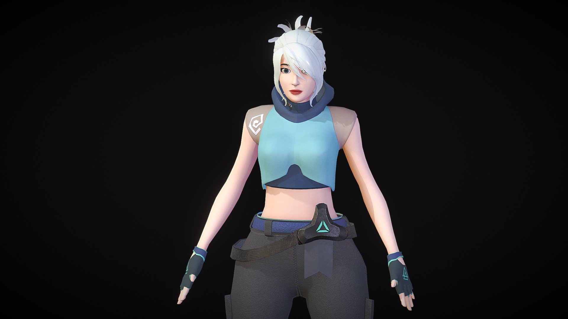 Jett Model - 3D model by ech3ng [3bf9248] - Sketchfab