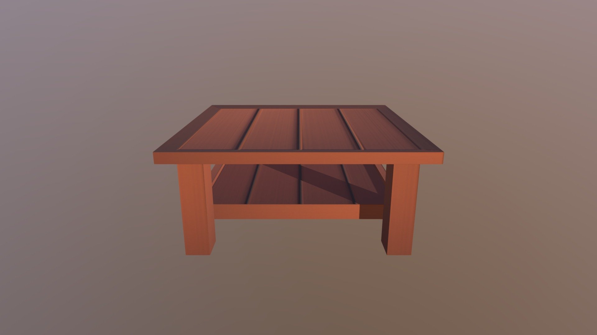 Coffee Table - 3D model by Amanda Baker (@abgamedesign) [3bfacdd ...