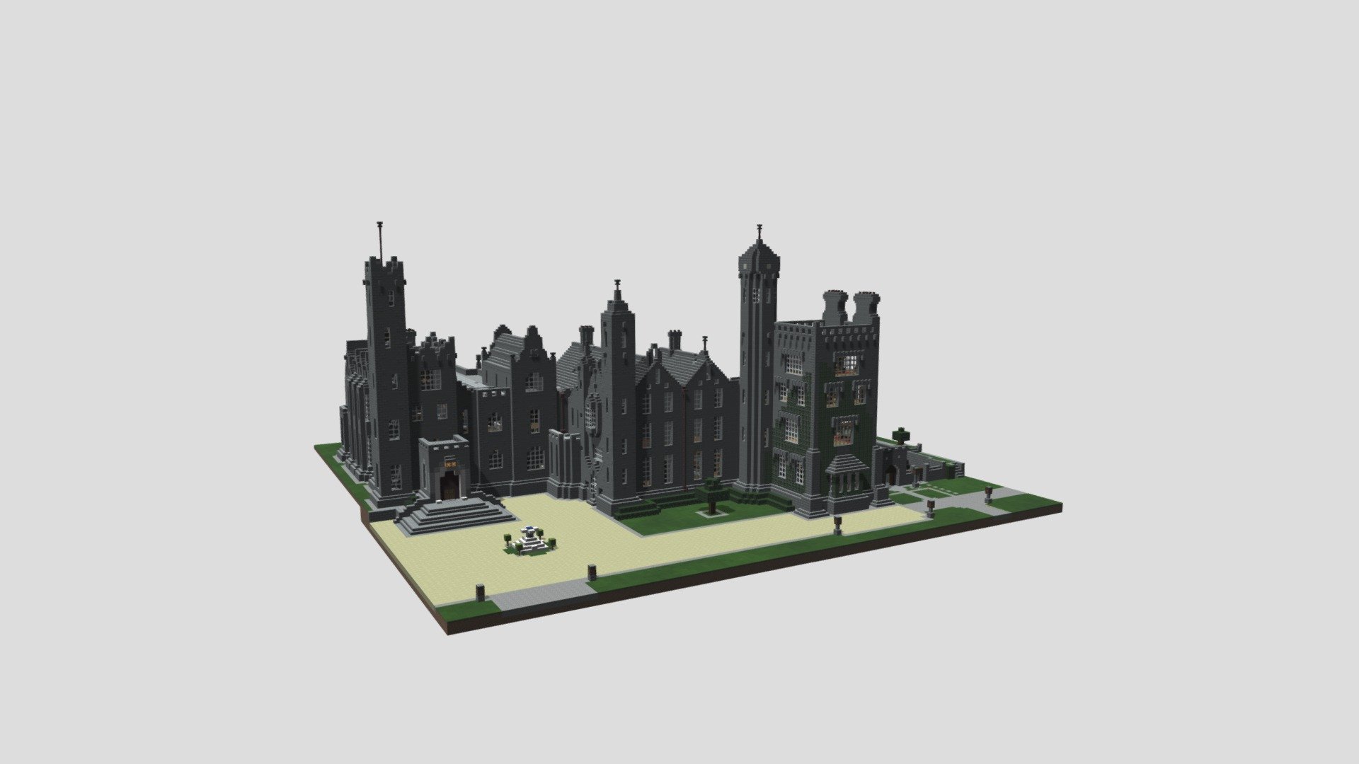Rossmore Castle, Monaghan - Download Free 3D model by jamie.kelly ...