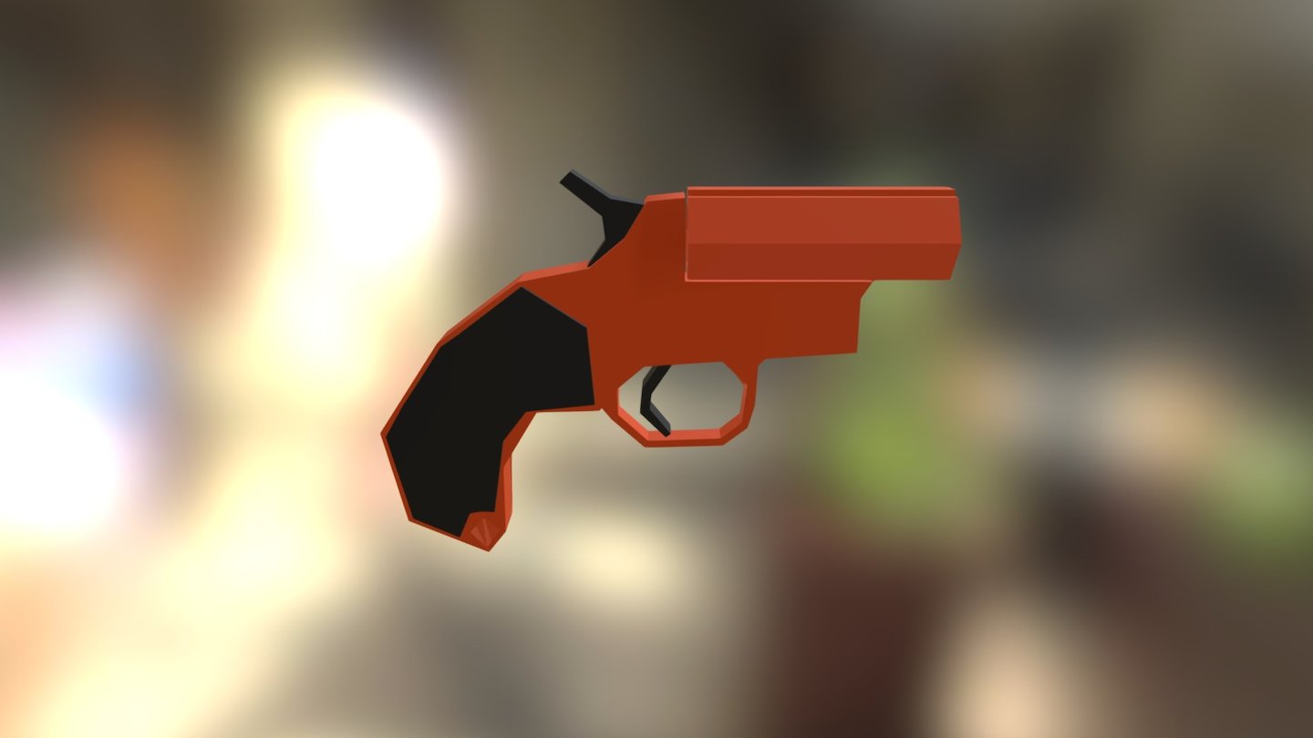 Flare Gun - 3D model by drzepto [3bfc0a9] - Sketchfab