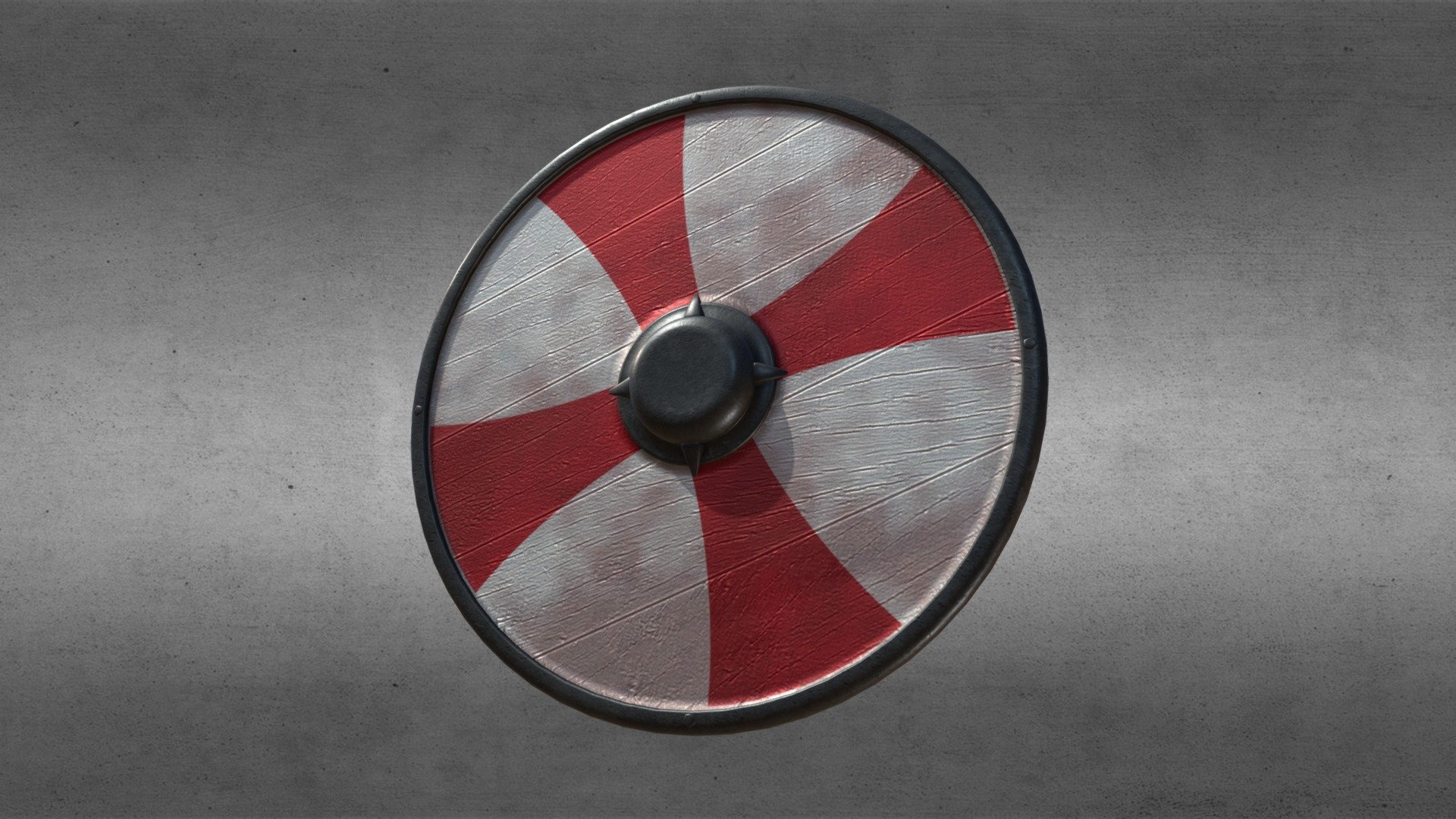 medieval shield - Crusader edition - Buy Royalty Free 3D model by ...