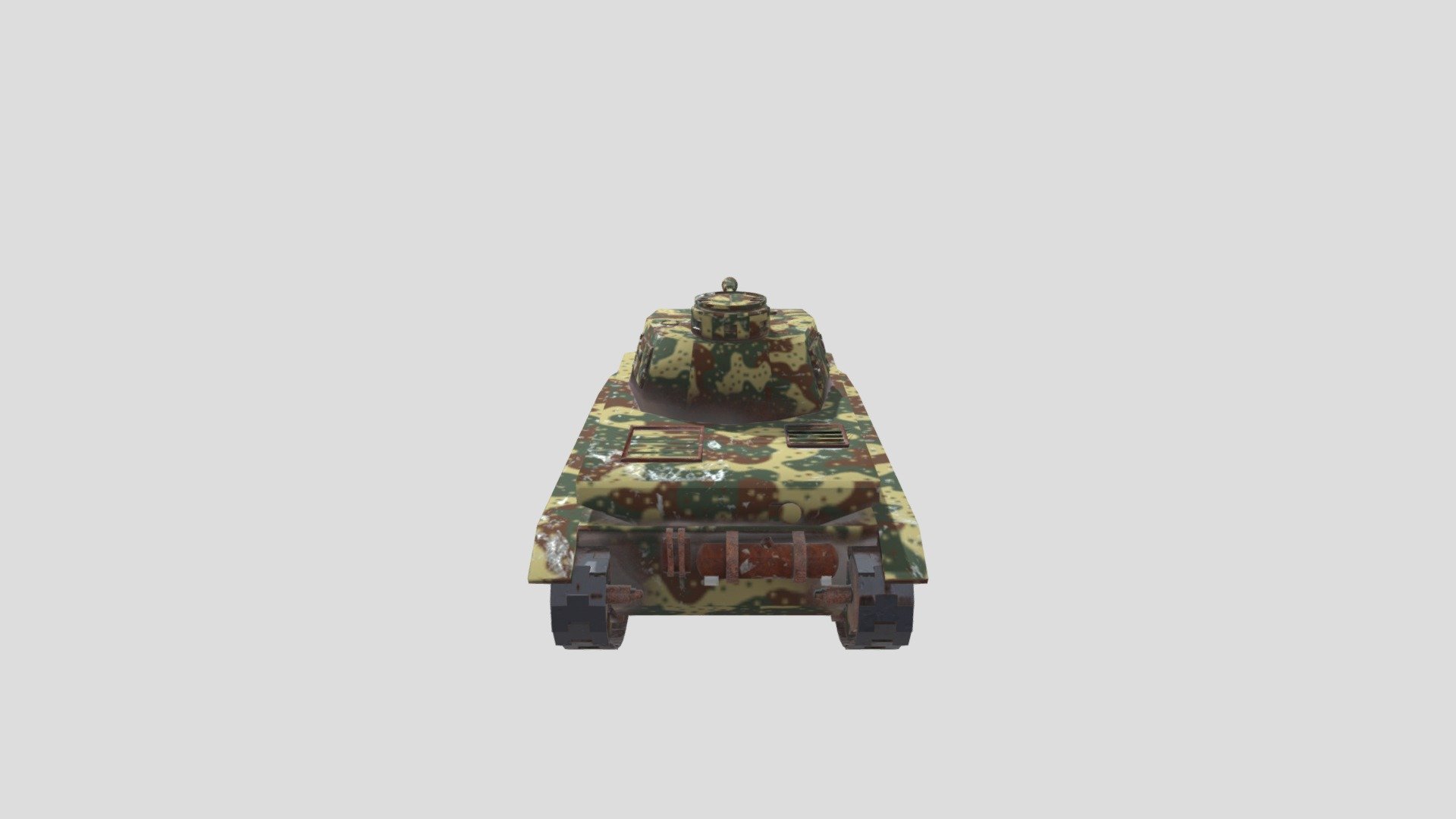 Panzer 4 - 3D model by flashmustachee [3bfdf41] - Sketchfab