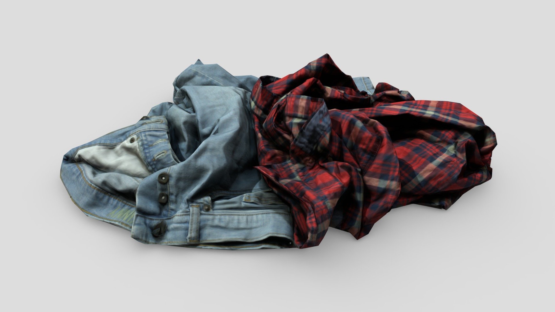 Pile of Cloths 1 - Buy Royalty Free 3D model by ClosetWits [3bfe23e ...