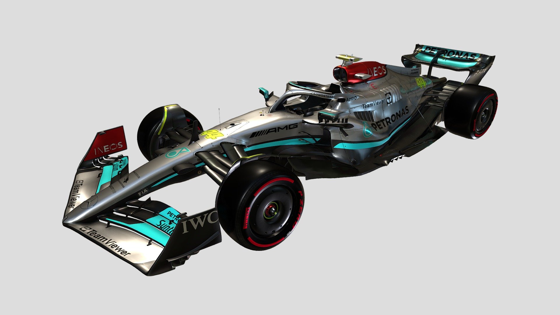 2022 Mercedes W13 - Download Free 3D model by asdasfwefsfwsef ...