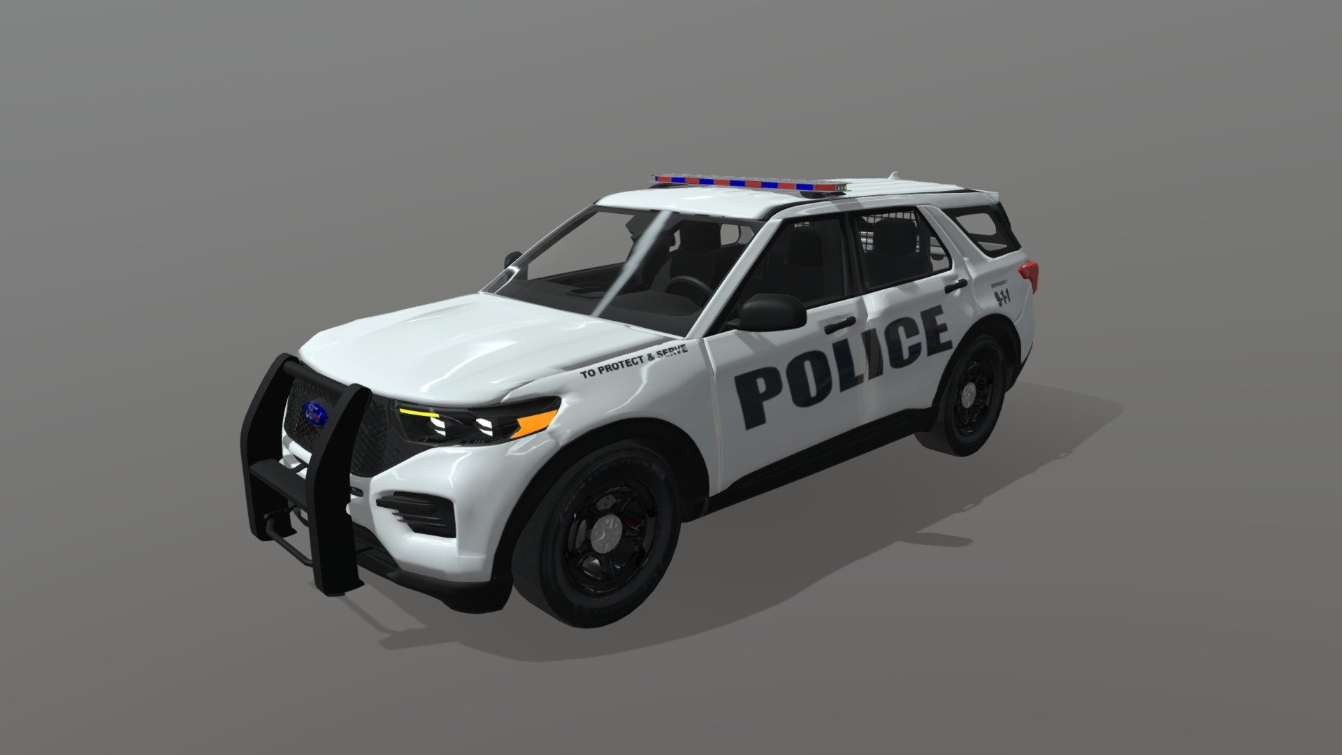 Police car SUV - Download Free 3D model by Larcenie Grant ...