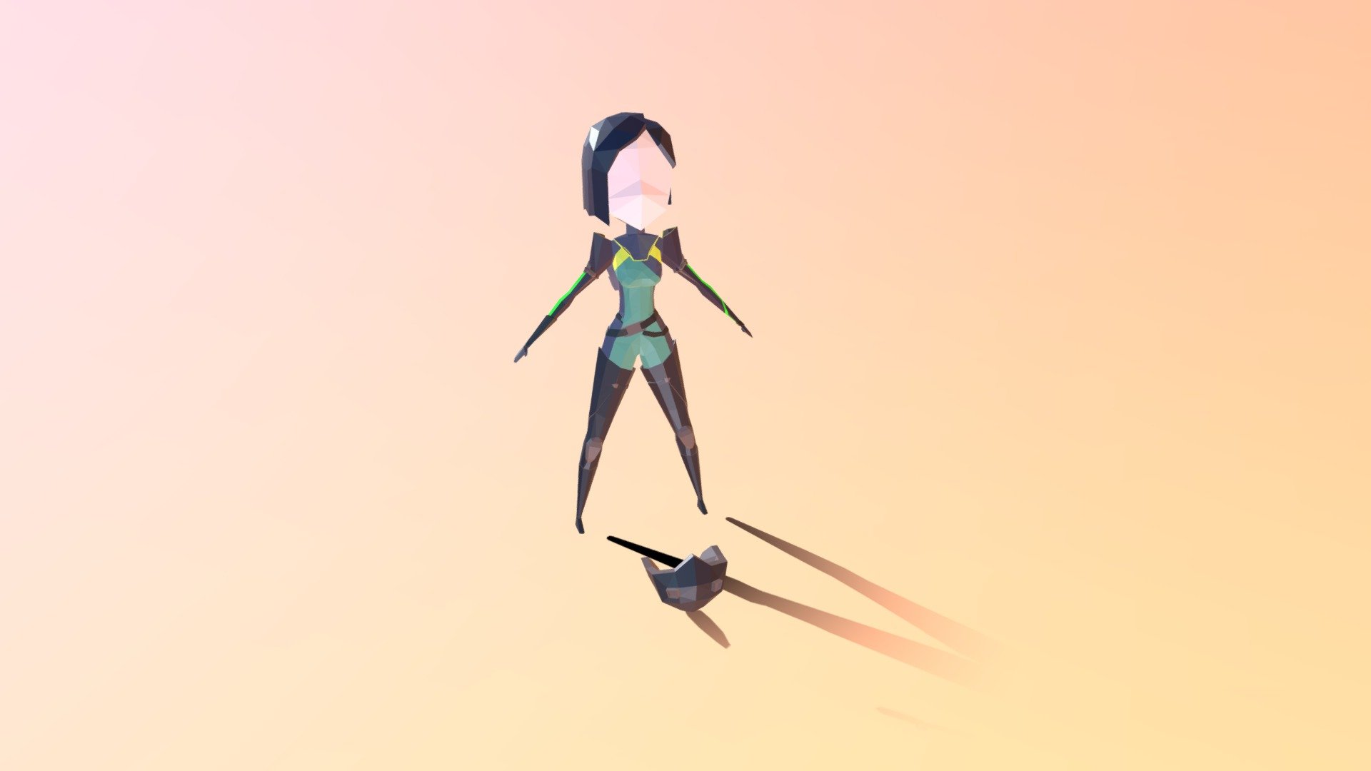 valorant viper - 3D model by baran_az [3c00832] - Sketchfab