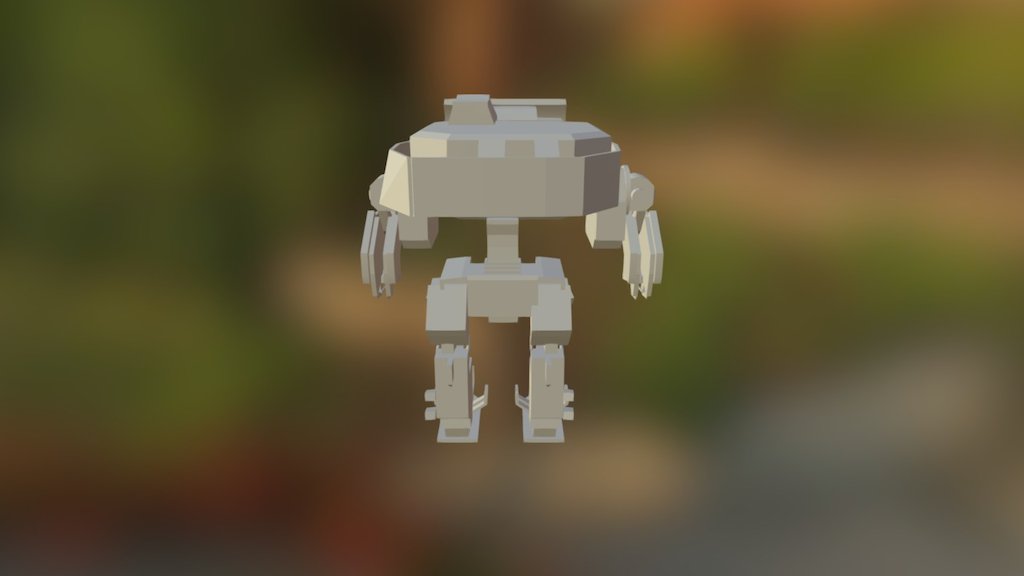 Finished Mech Non Meshed - 3D model by dragonbor166 [3c02147] - Sketchfab