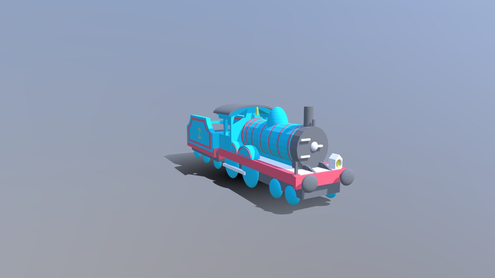 Edward The Blue Engine - Download Free 3D model by randomcarguy ...