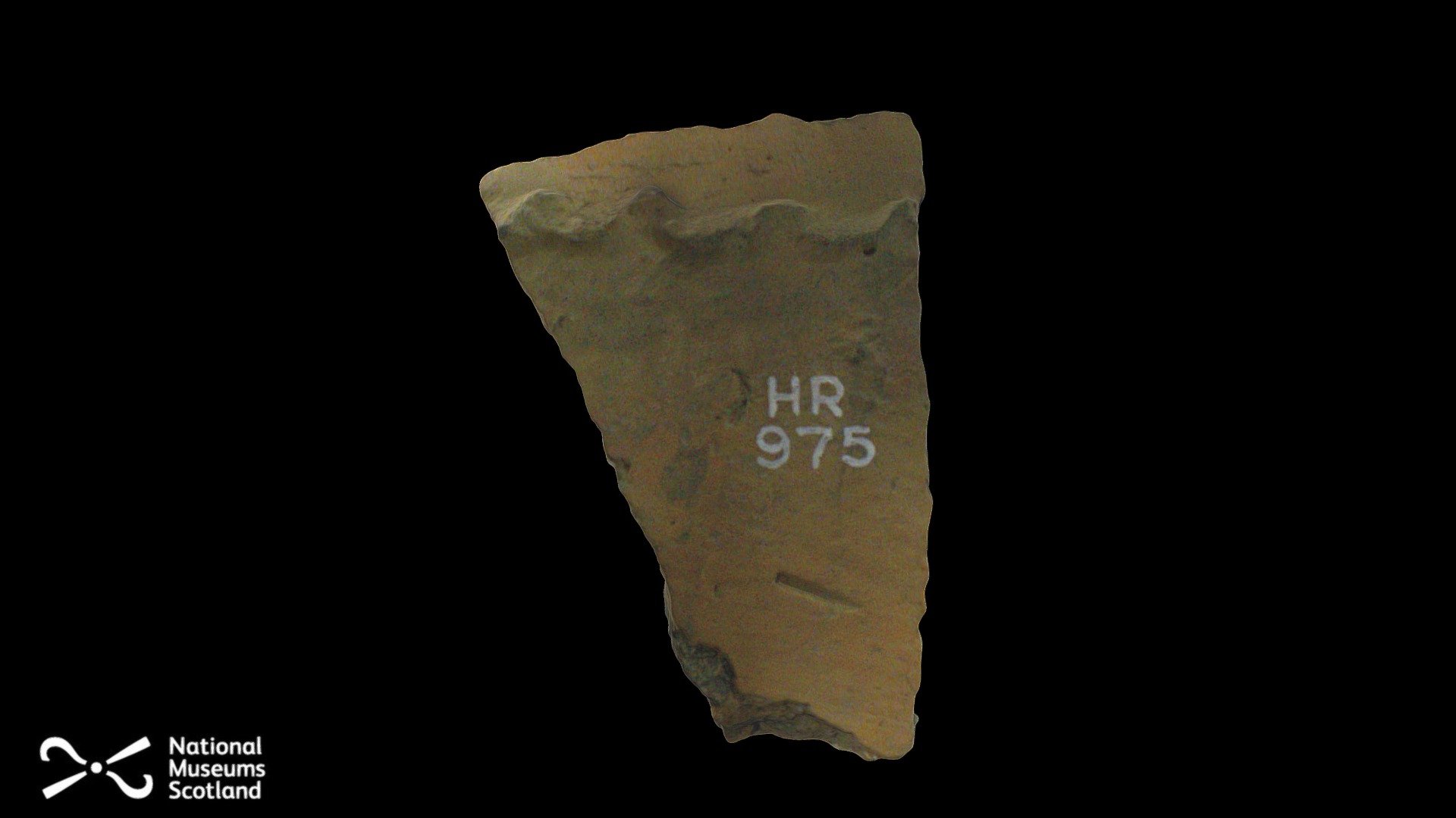Pot sherd, Galson, Lewis, Scotland - 3D model by National Museums ...