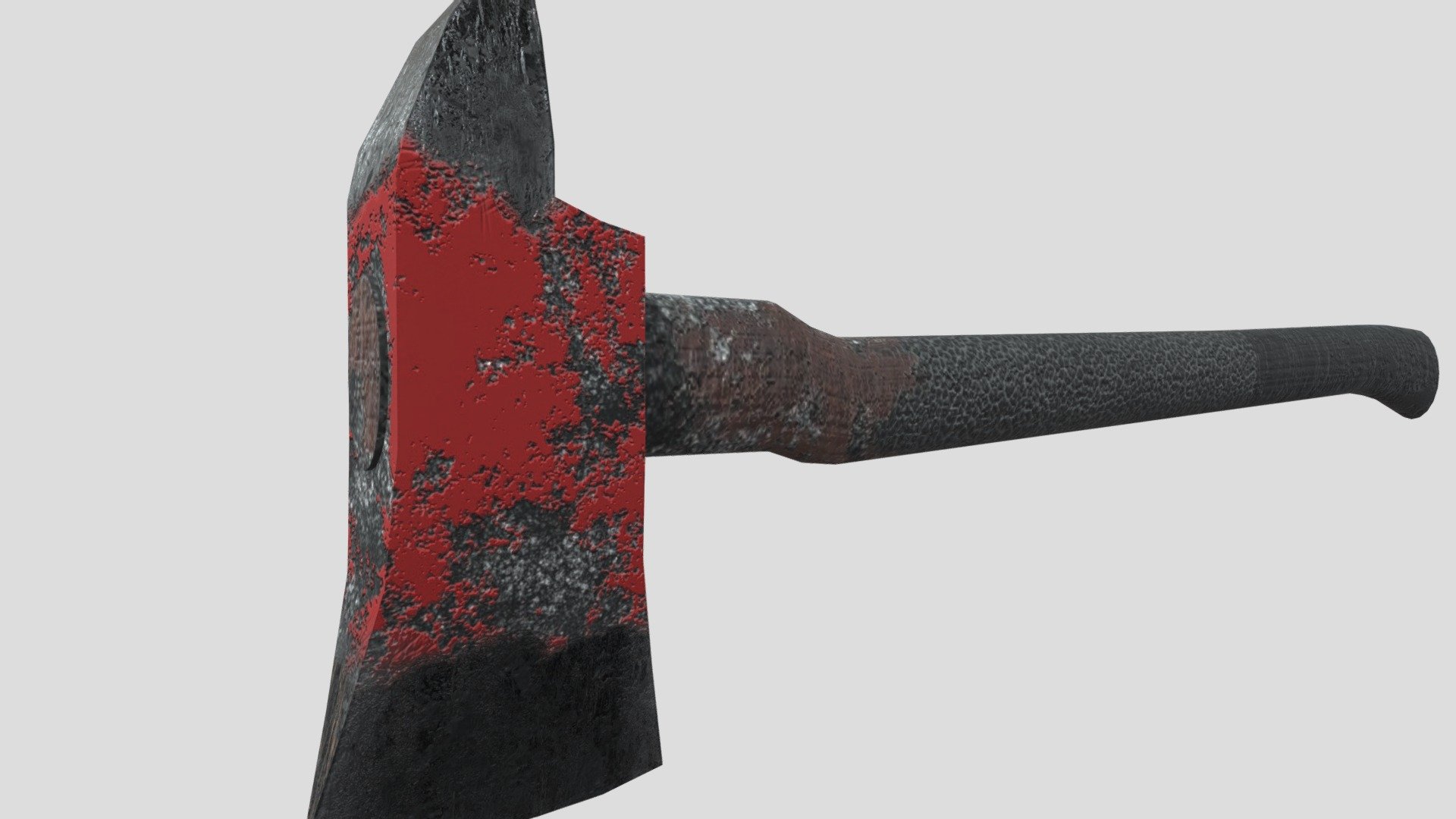 Destroyed Fire Axe - 3D model by Luke Luxmoore (@sevendollarfifty ...
