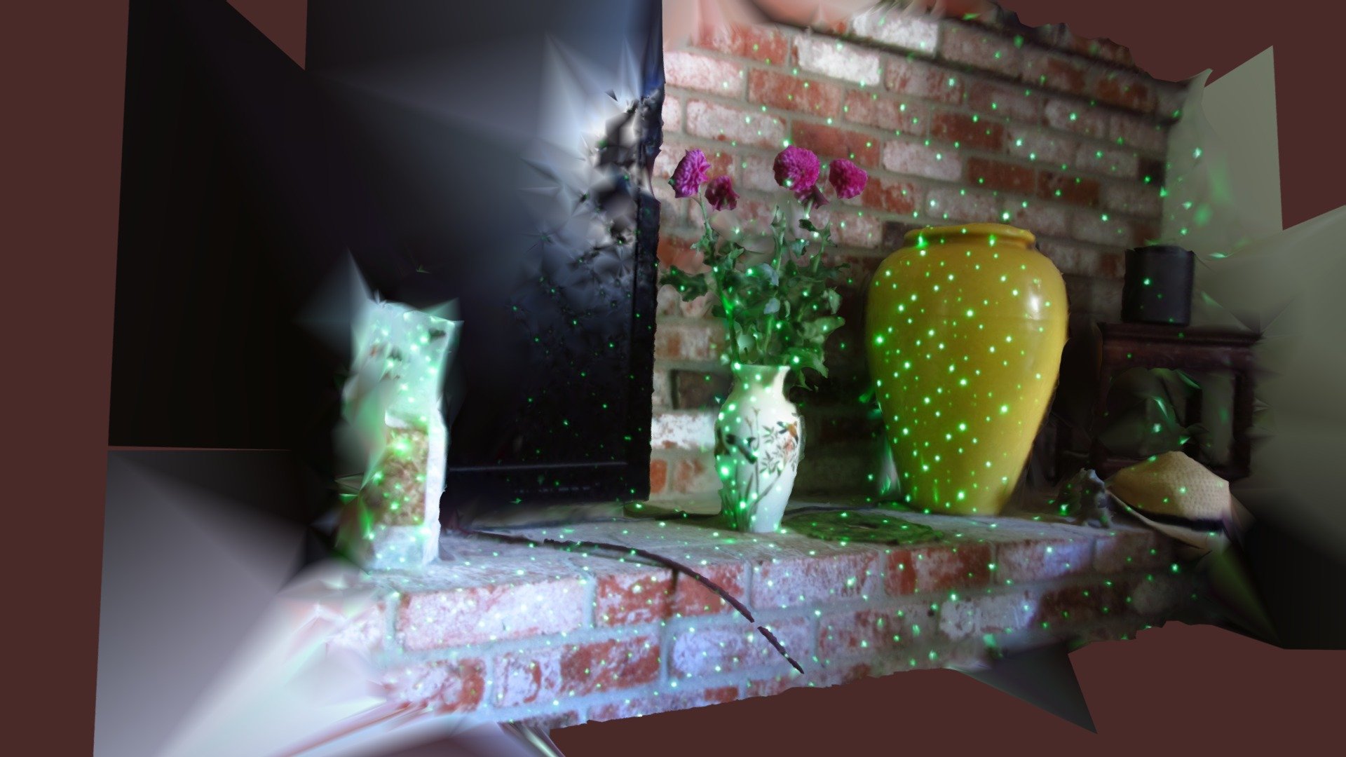 Reflective Vase, W/Laser Point Projection - 3D model by John Toeppen ...
