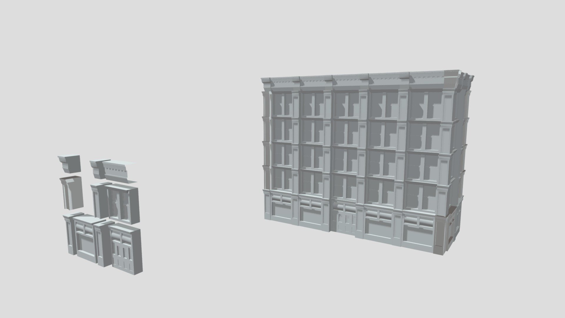 Modular Building - Download Free 3D model by walrusnubs [3c03784 ...