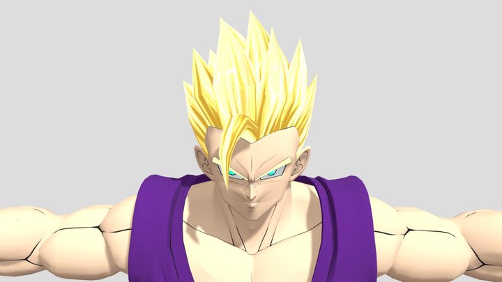 Gohan 3D models - Sketchfab