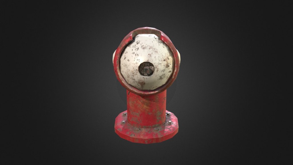 Futuristic Fire Hydrant - 3D model by vinnyhaw [3c0511a] - Sketchfab