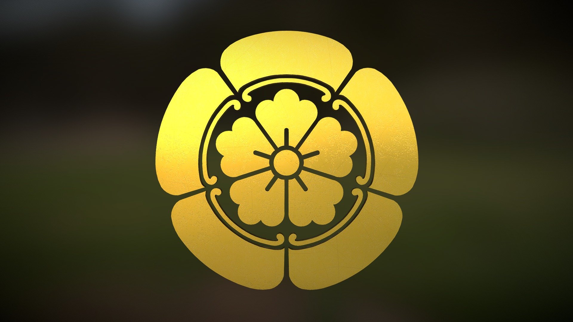 Oda Clan Crest 3D - Buy Royalty Free 3D model by AnshiNoWara [3c061e1 ...