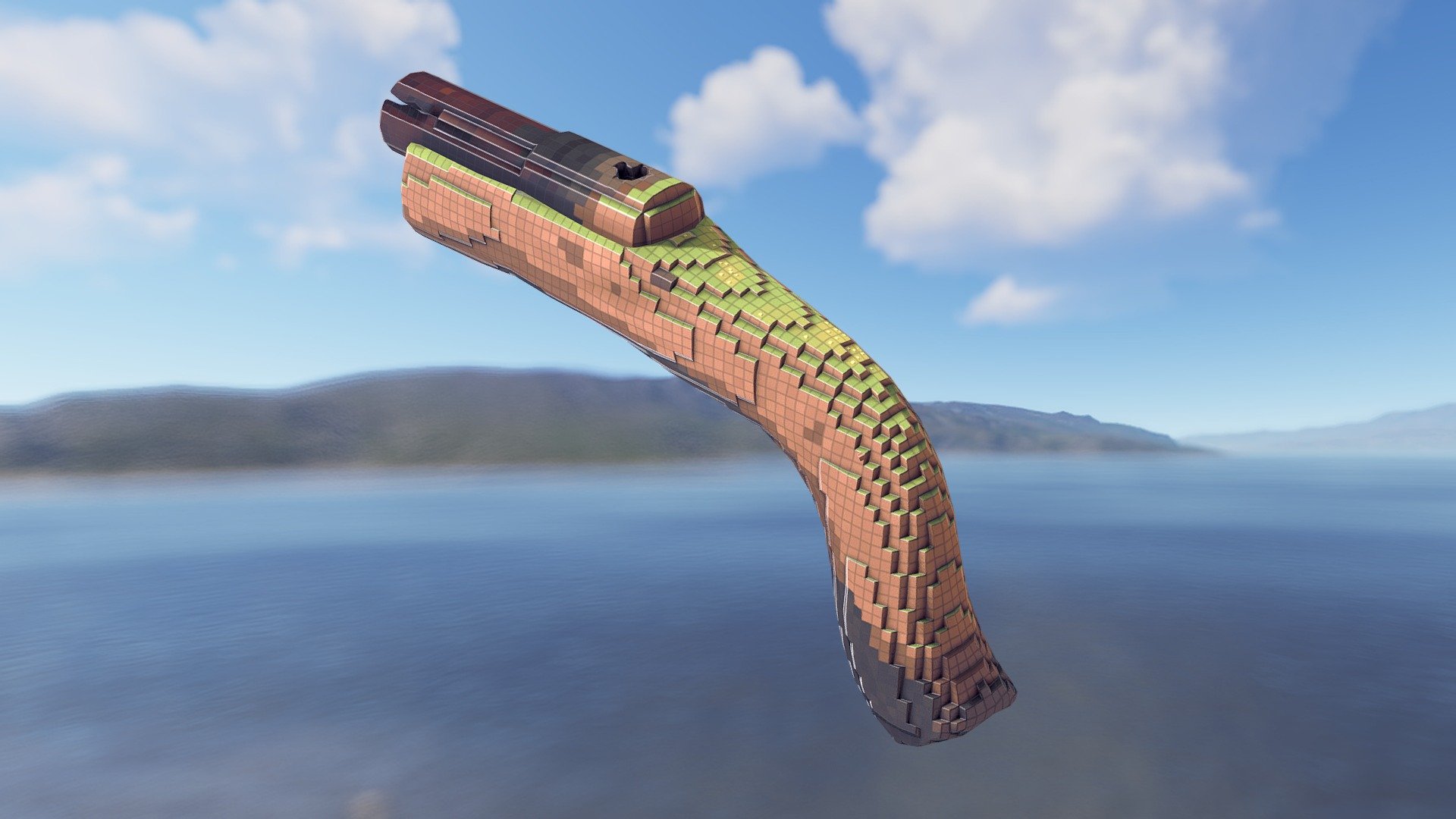 Pixel Eoka - 3D model by Liam Moffitt (@divadan) [3c08621] - Sketchfab