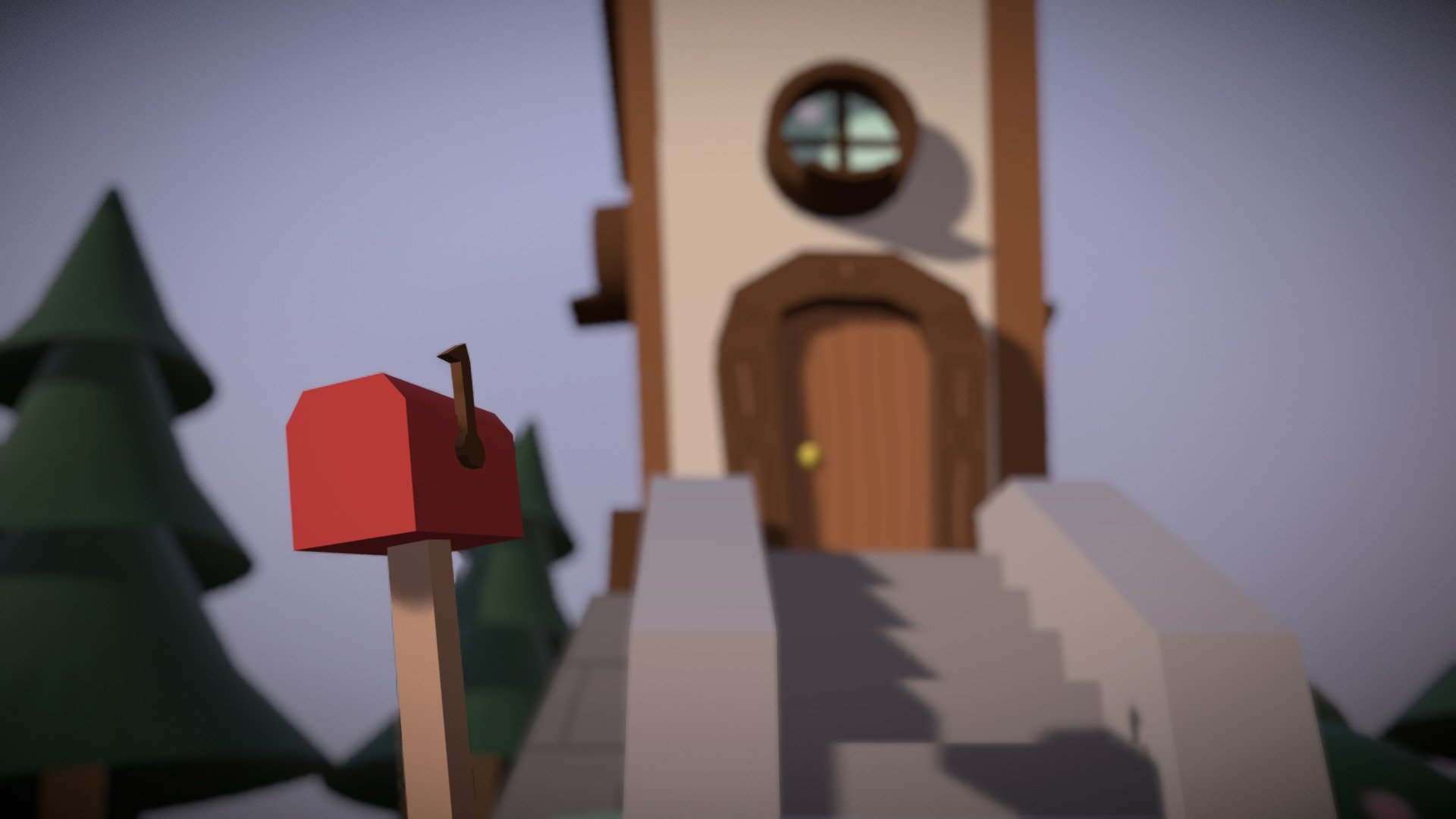 Low Poly House - 3D model by Léon Maurice (@Silveraze) [3c0a841 ...
