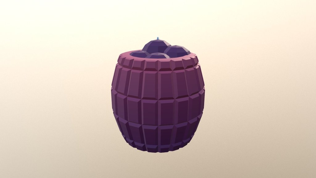 Flask - 3D model by Alfred Stoddart (@whtie2black) [3c0cc96] - Sketchfab